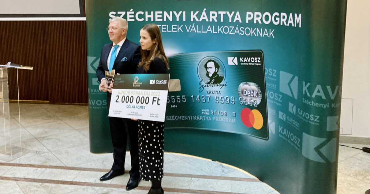 Junior Prima díjat kapott Gólya Ági, a Forbes újságírója - Forbes.hu